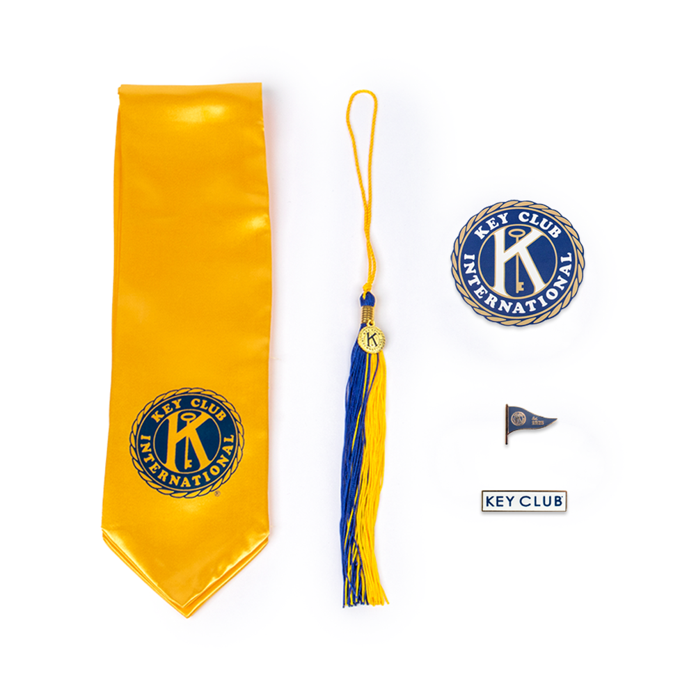 Graduation Bundle - Gold Stole | Kiwanis Family Products